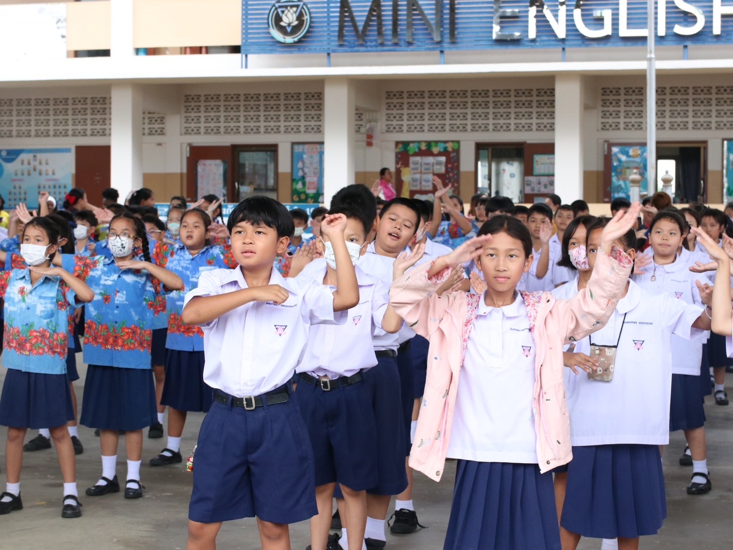 กิจกรรม Let’s exercise โครงการโรงเรียนสองภาษา (Mini English Program) – โรงเรียนอนุบาลสิงห์บุรี